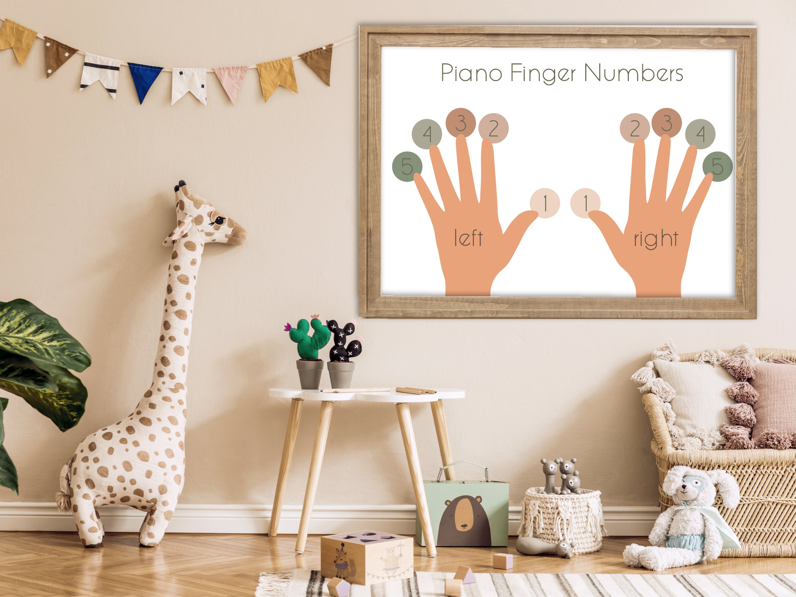 Piano Teaching Tool Visuals, Learning Graphics, Music Lesson Aids Piano ...