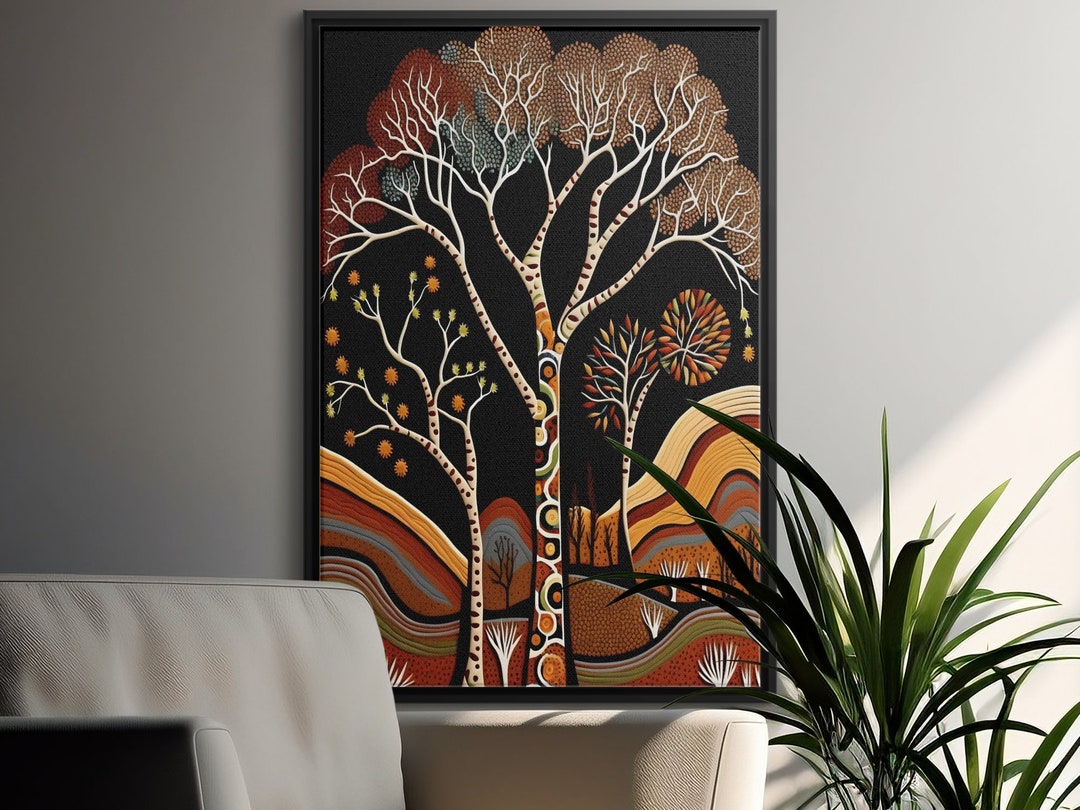 Aboriginal Art Poster Indigenous Australian Artwork Culture - Etsy