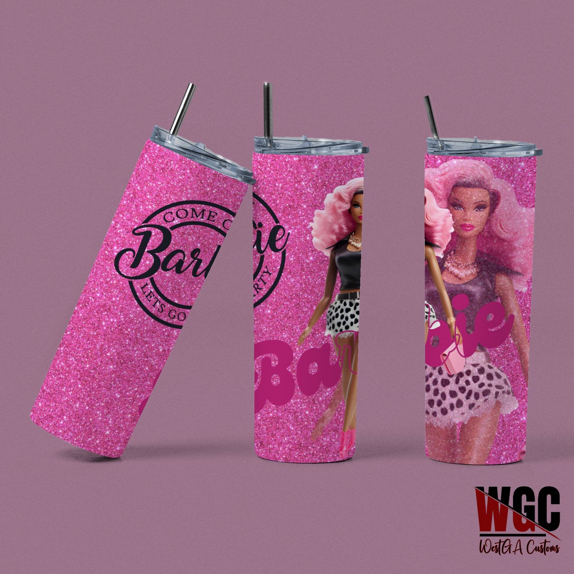 Barbie Tumbler Wrap Barbie Doll 20oz Skinny Tumbler Wrap Etsy