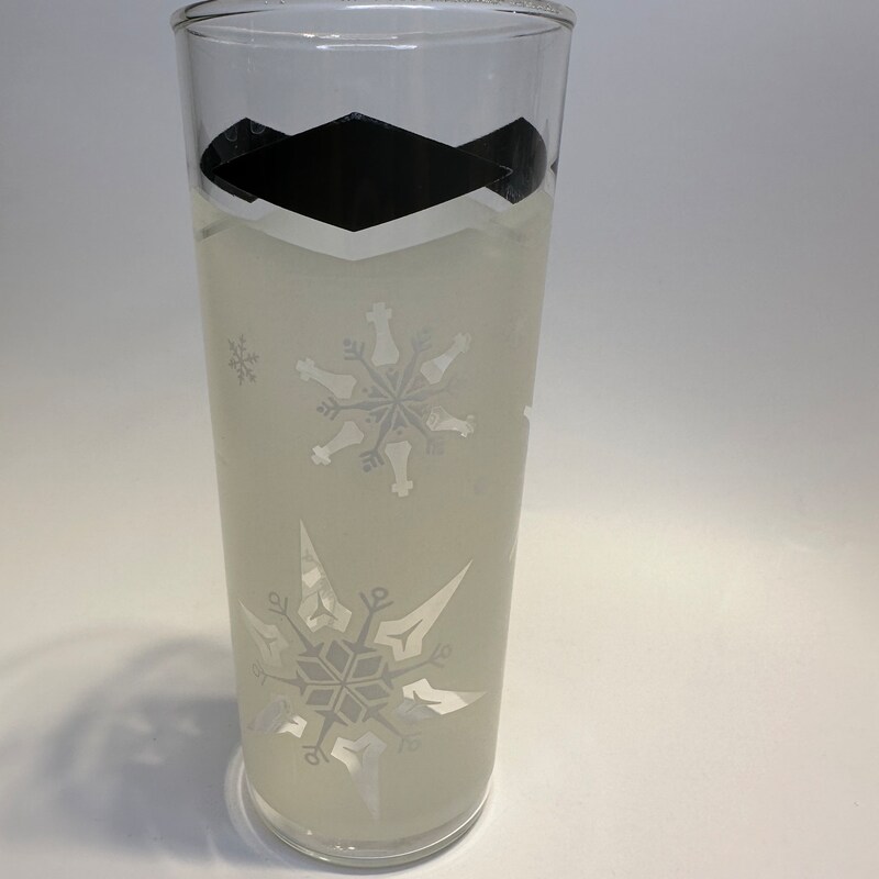 Snowflake Glassware - Etsy
