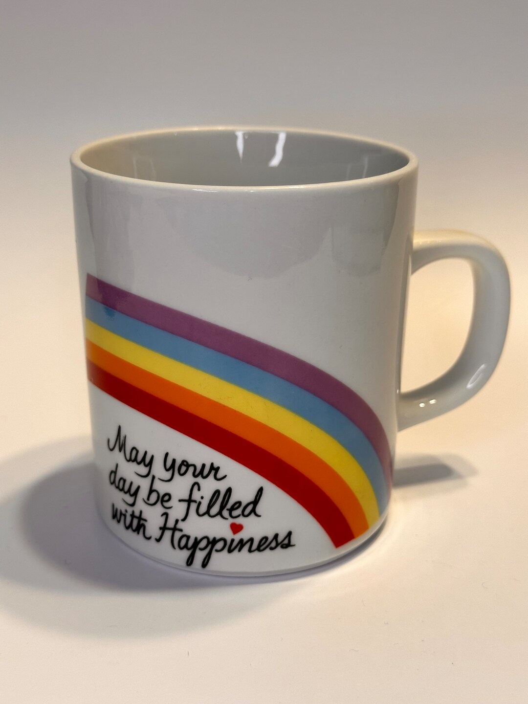 Avon Easter 1984 Rainbow May Your Day Be Filled With Happiness Mug - Etsy