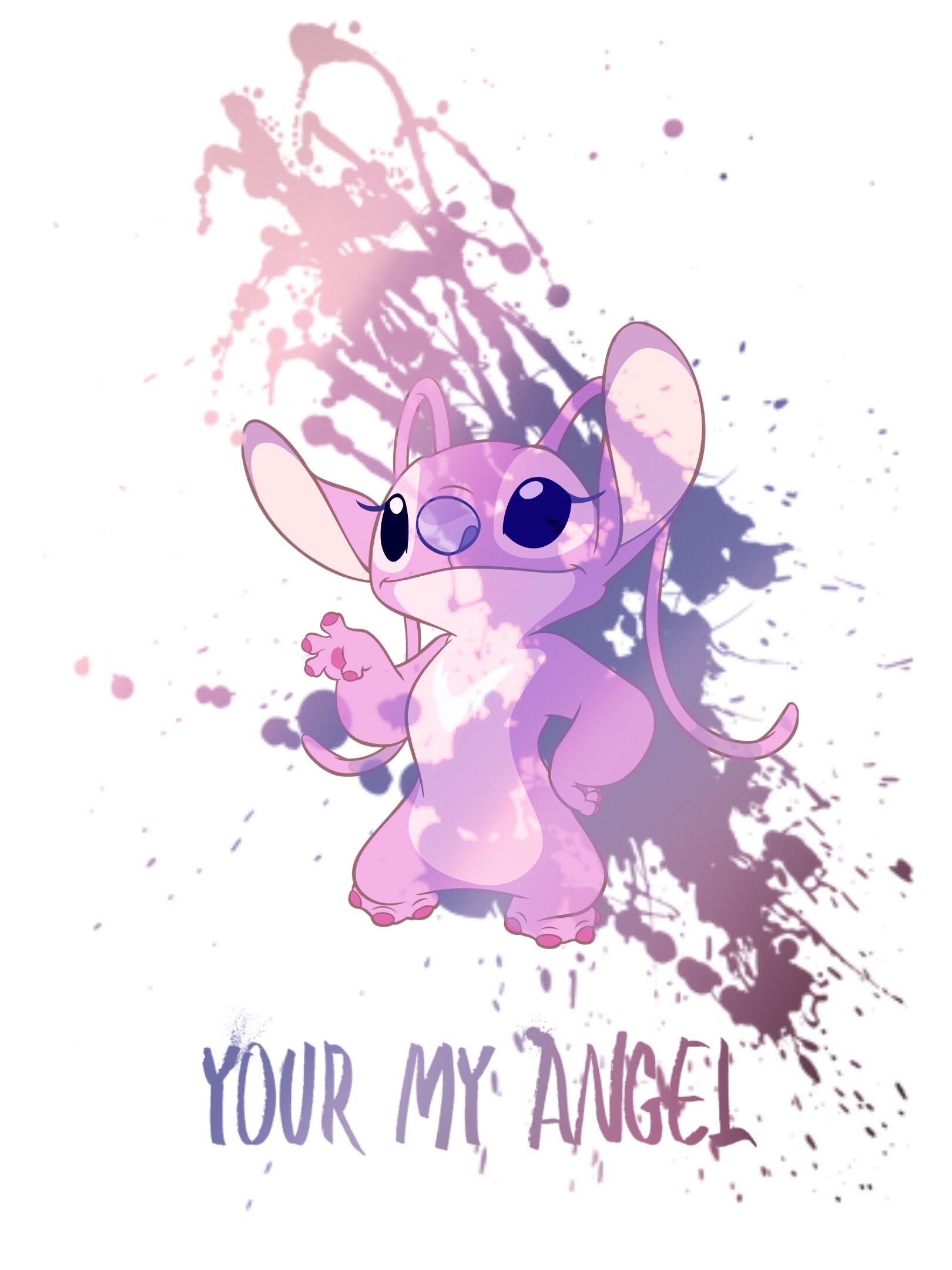 Angel And Stitch Wallpaper