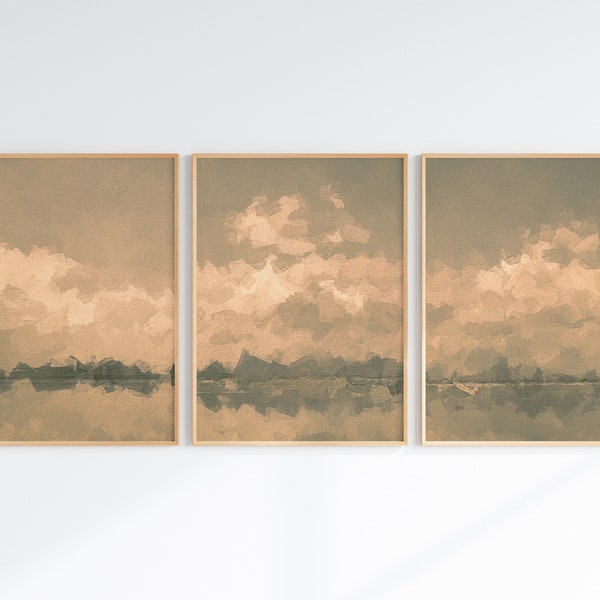 Landscape Triptych - Etsy