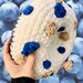 Blueberry Muffin Pillow Crochet Amigurumi Stuffie - Etsy