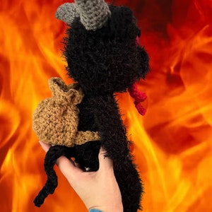 Krampus Krampusnacht Plushie Crochet Amigurumi - Etsy