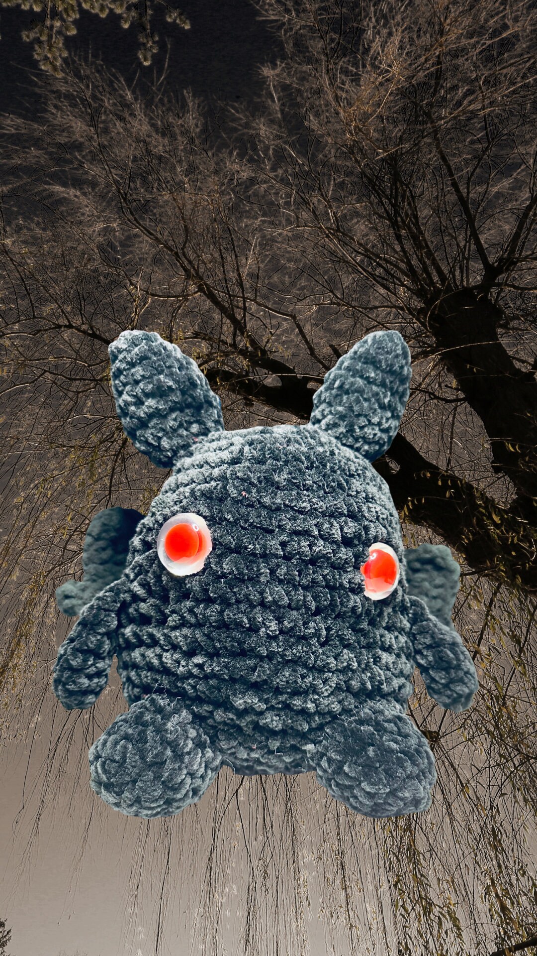 Mothman Plush Chibi Amigurumi Made to Order - Etsy