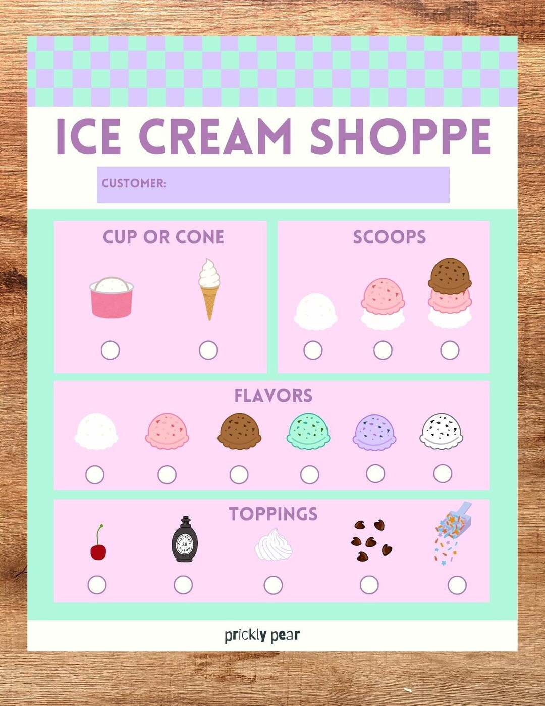 Pretend Play Notepads - Etsy