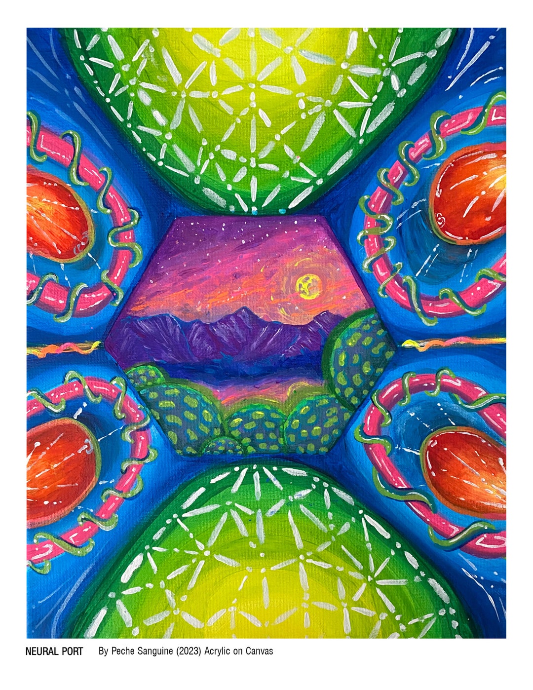 Neural Port Art Print Posters - Etsy