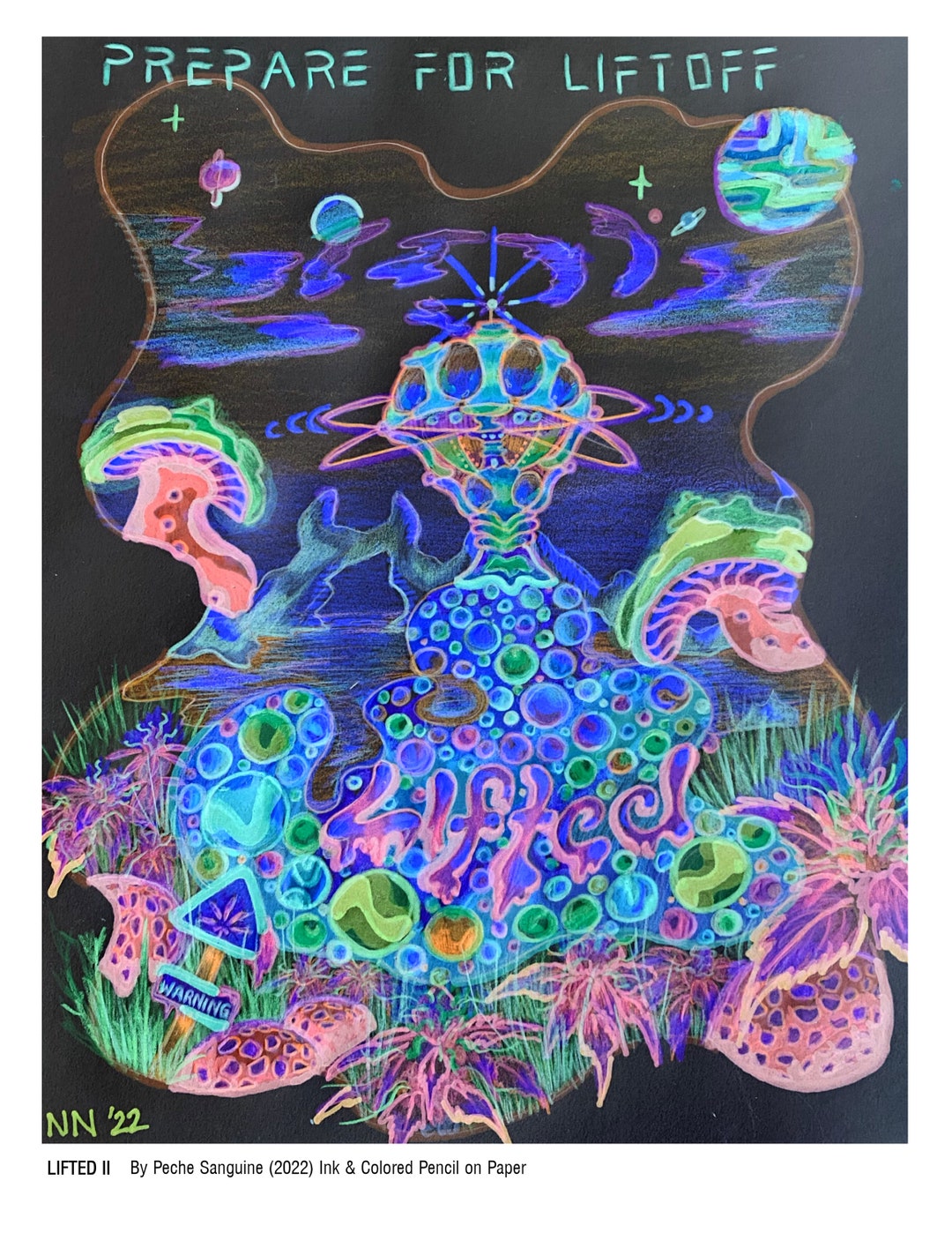 Lifted II Art Print Poster 8.5 X 11 - Etsy