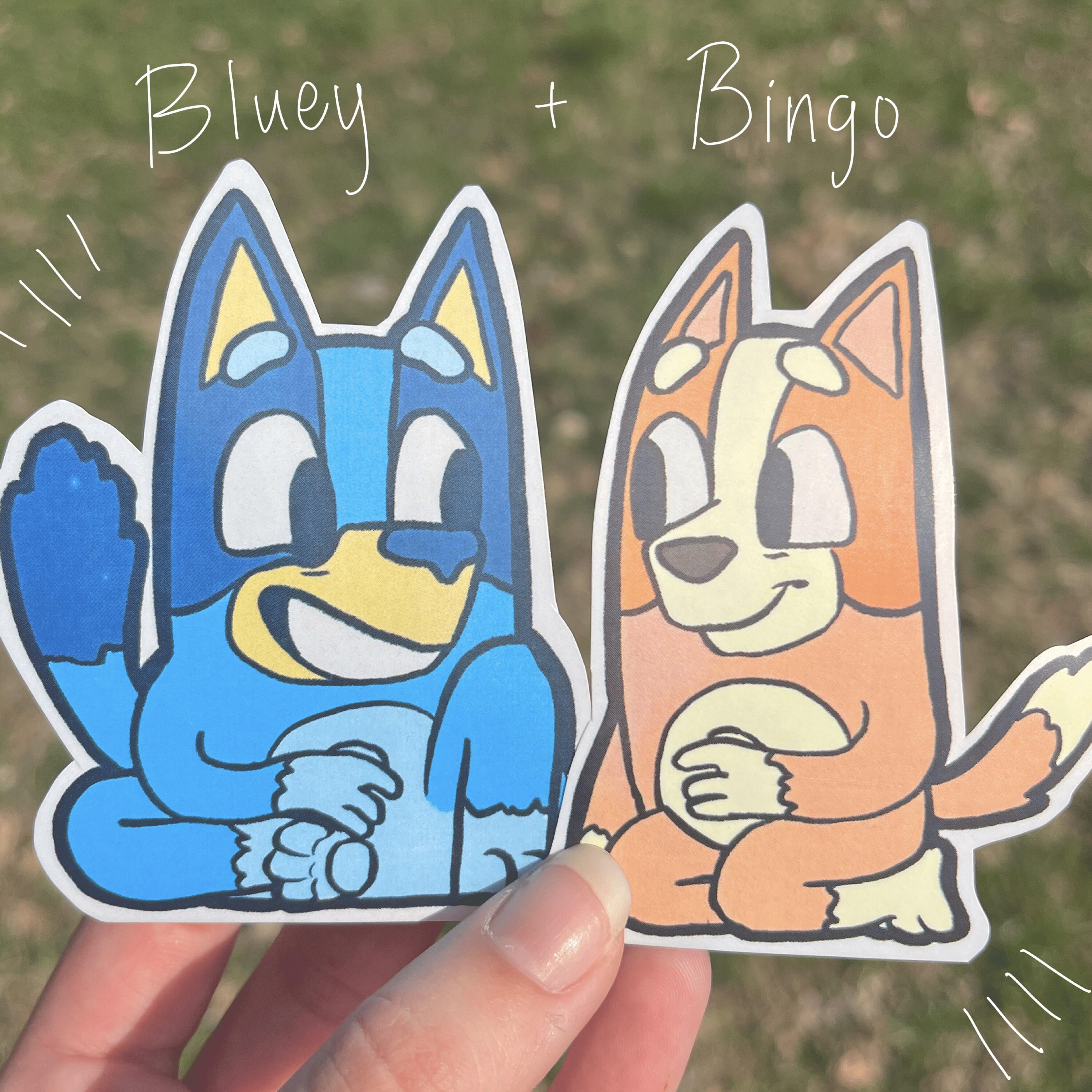 Bluey Sticker Bundle - Etsy