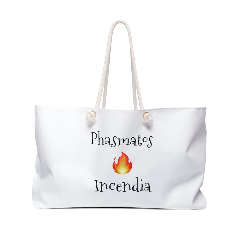 Phasmatos Incendia Weekender Bag - Etsy