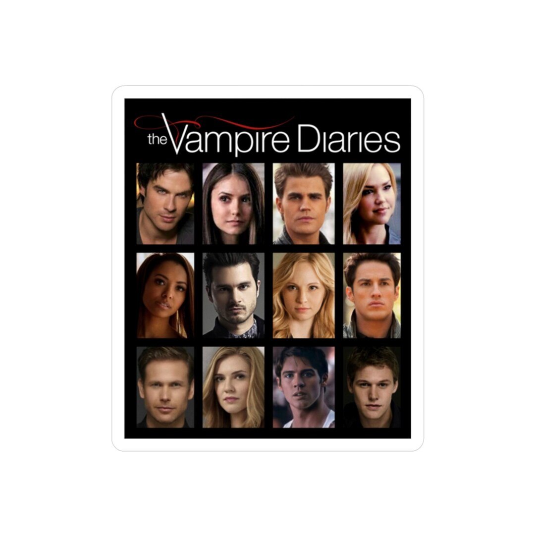 The Vampire Diaries Kiss-cut Vinyl Decals - Etsy