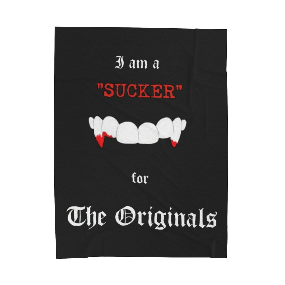 Sucker for the Originals Velveteen Plush Blanket - Etsy