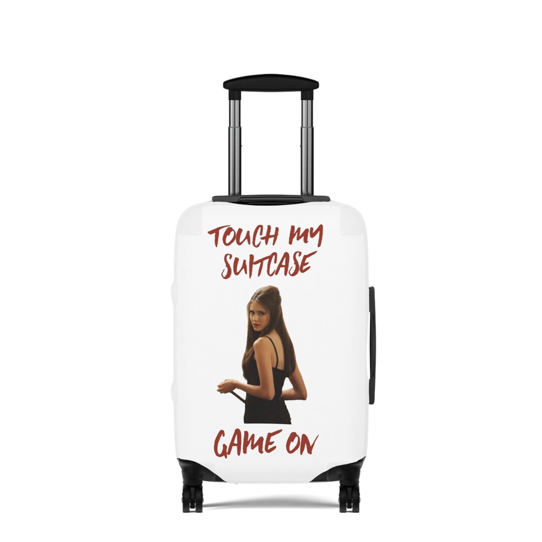 Touch My Suitcase Game on Luggage Cover - Etsy