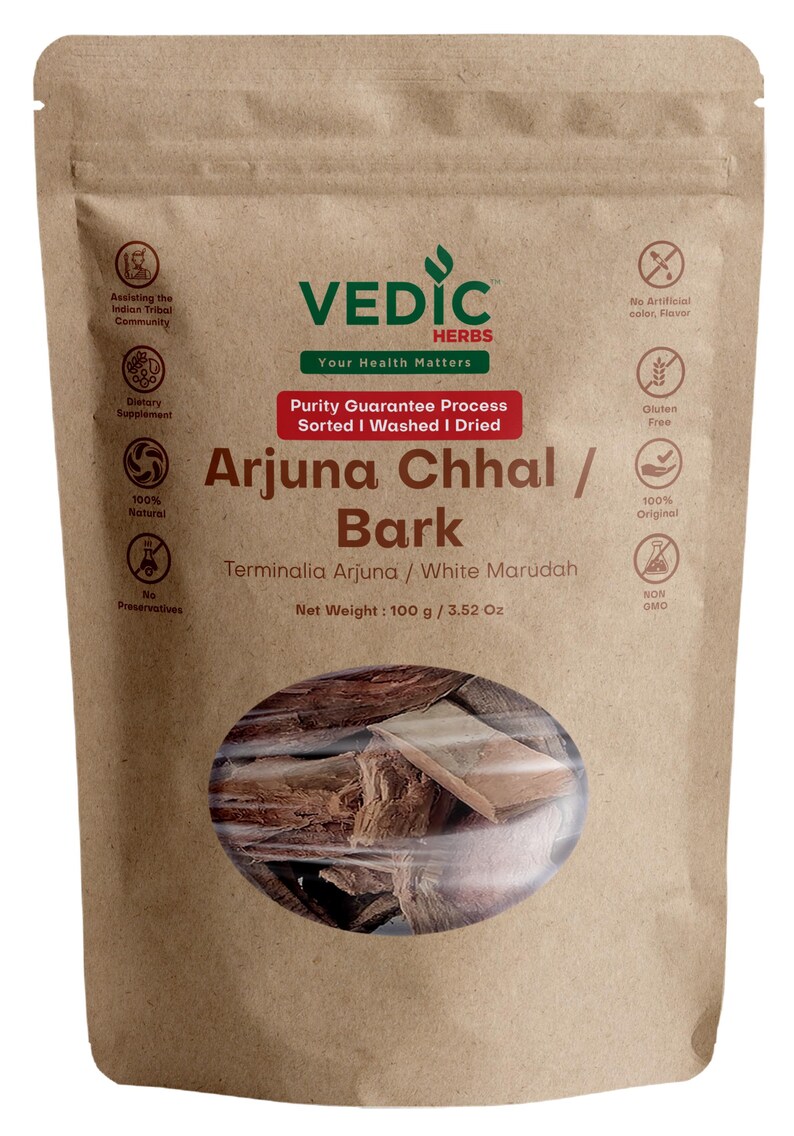 Vedic Herbs Arjuna Chhal/bark - Etsy