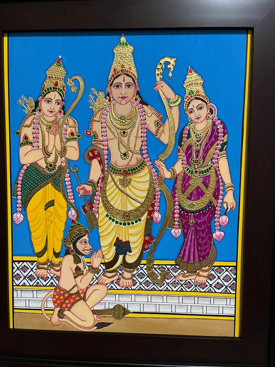 Kothanda Rama Mysore Painting - Etsy