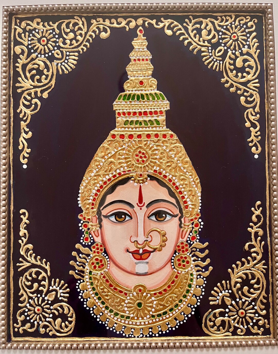 Maha Laxmi Mysore Painting - Etsy