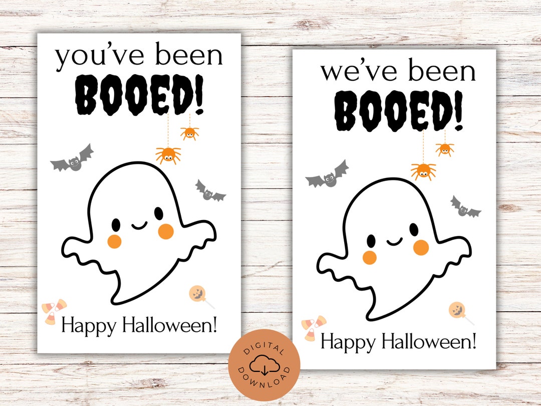 You’ve Been Booed Printable | Halloween Printable | You Have Been Booed ...