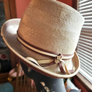 Vintage Doris Men’s Straw Hat – Classic Summer Fedora Style With ...