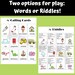 S, Z, and S Blends Articulation BINGO Riddles Printable Speech Therapy ...
