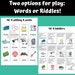 SH, CH, & TH Articulation Bingo Games With Riddles Printable Speech ...