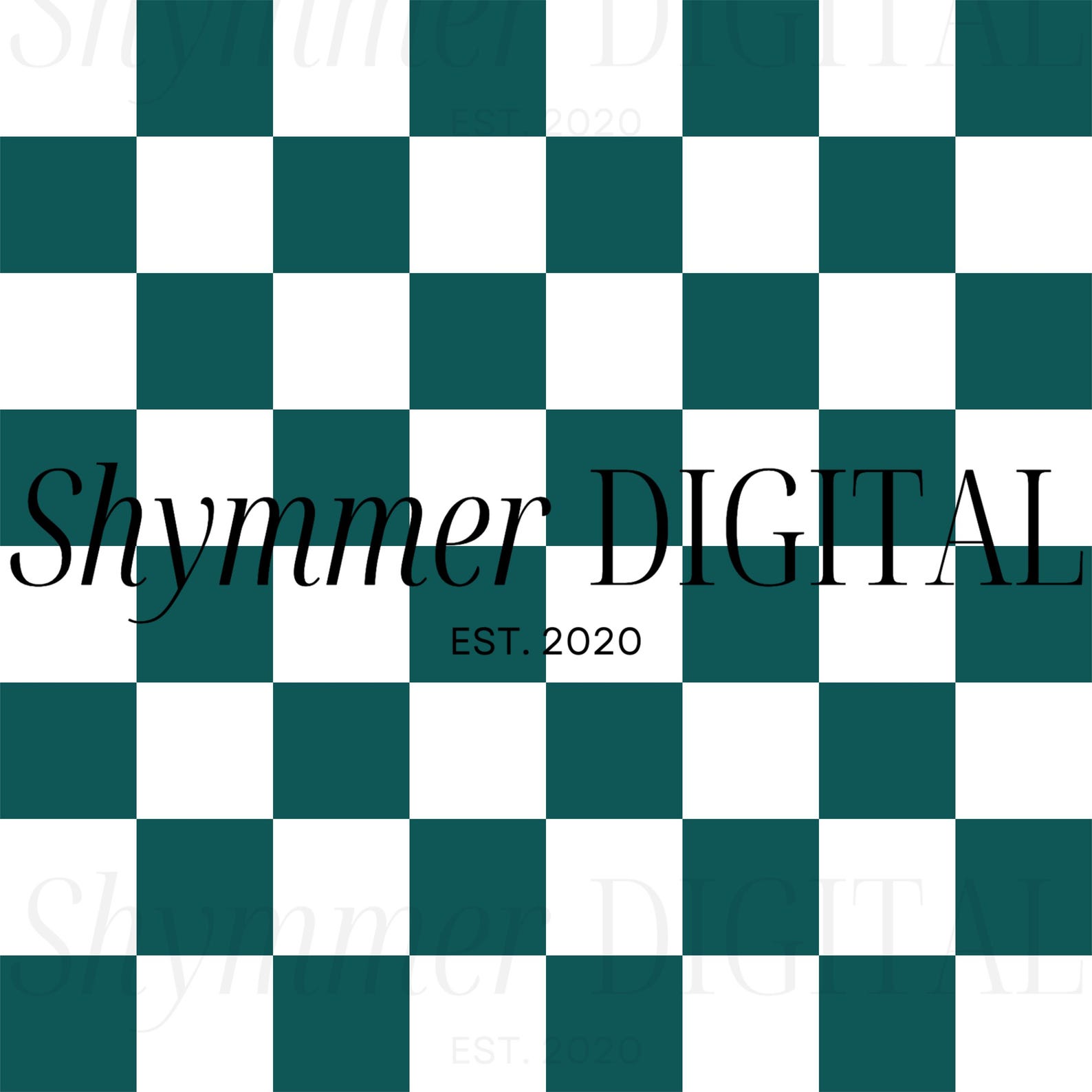 Forest Green Checker Seamless Pattern Deep Green Checker Seamless File ...