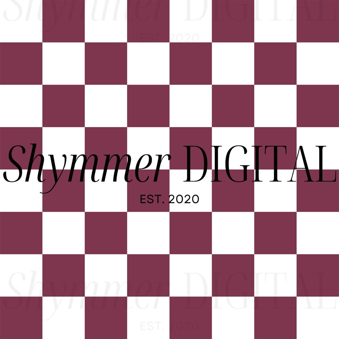 Maroon Checker Seamless Pattern | Deep Berry Checker | Seamless File ...