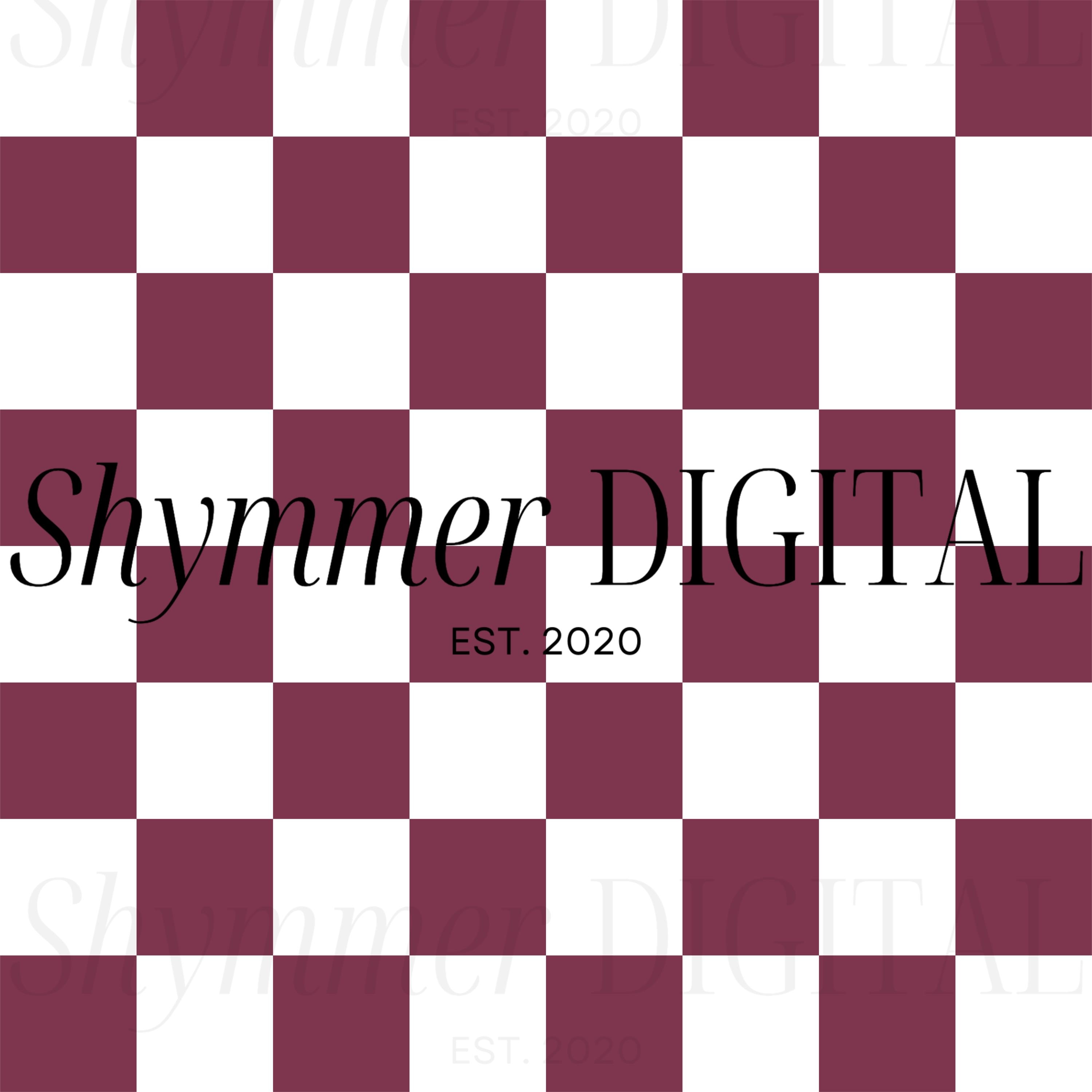 Maroon Checker Seamless Pattern | Deep Berry Checker | Seamless File ...