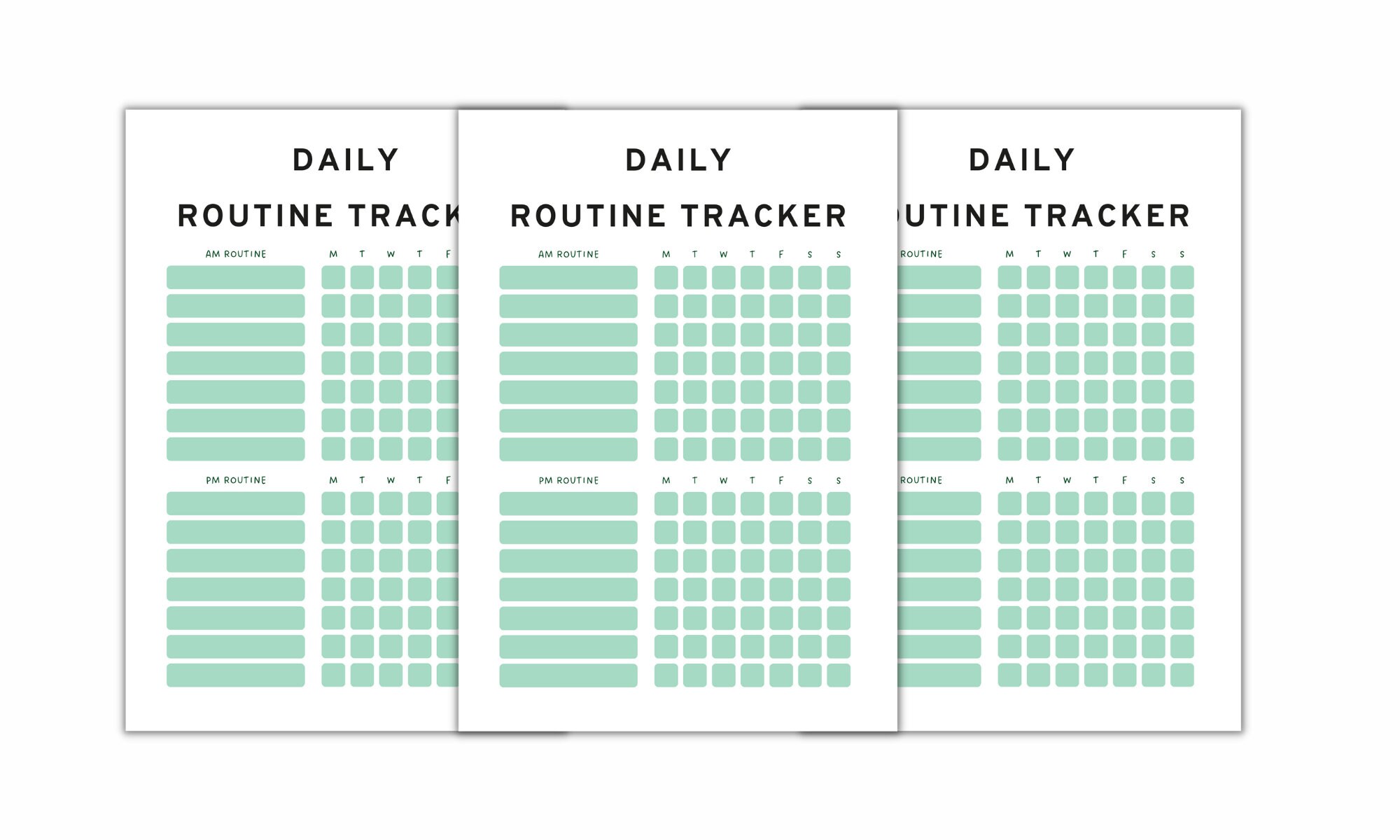 ADHD Daily Routine Tracker Printable and Digital Version - Etsy Denmark