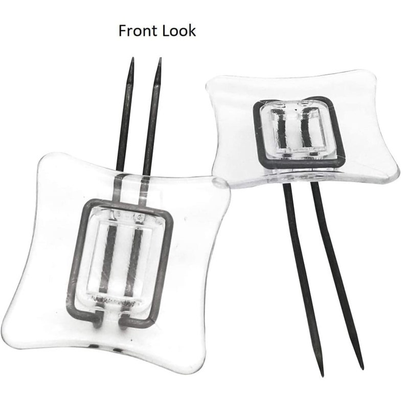 Rug Settlers Rug Pins Pack of 6 Rug Anchors Secure a Rug Over a Rug ...