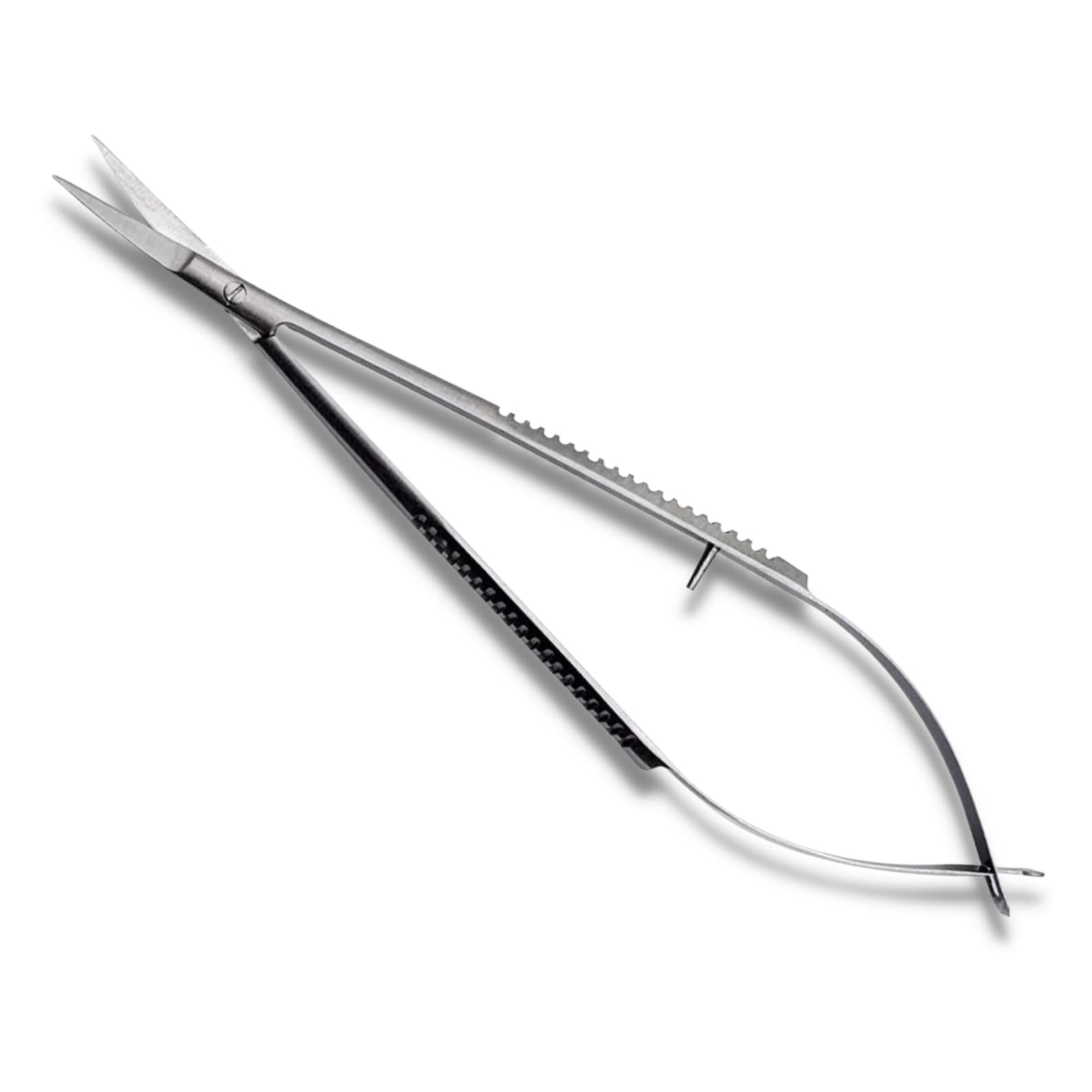 Micro Scissors 4.5" Straight Castroviejo Stitch Cutting Embroidery Spring Action Extra Sharp ...