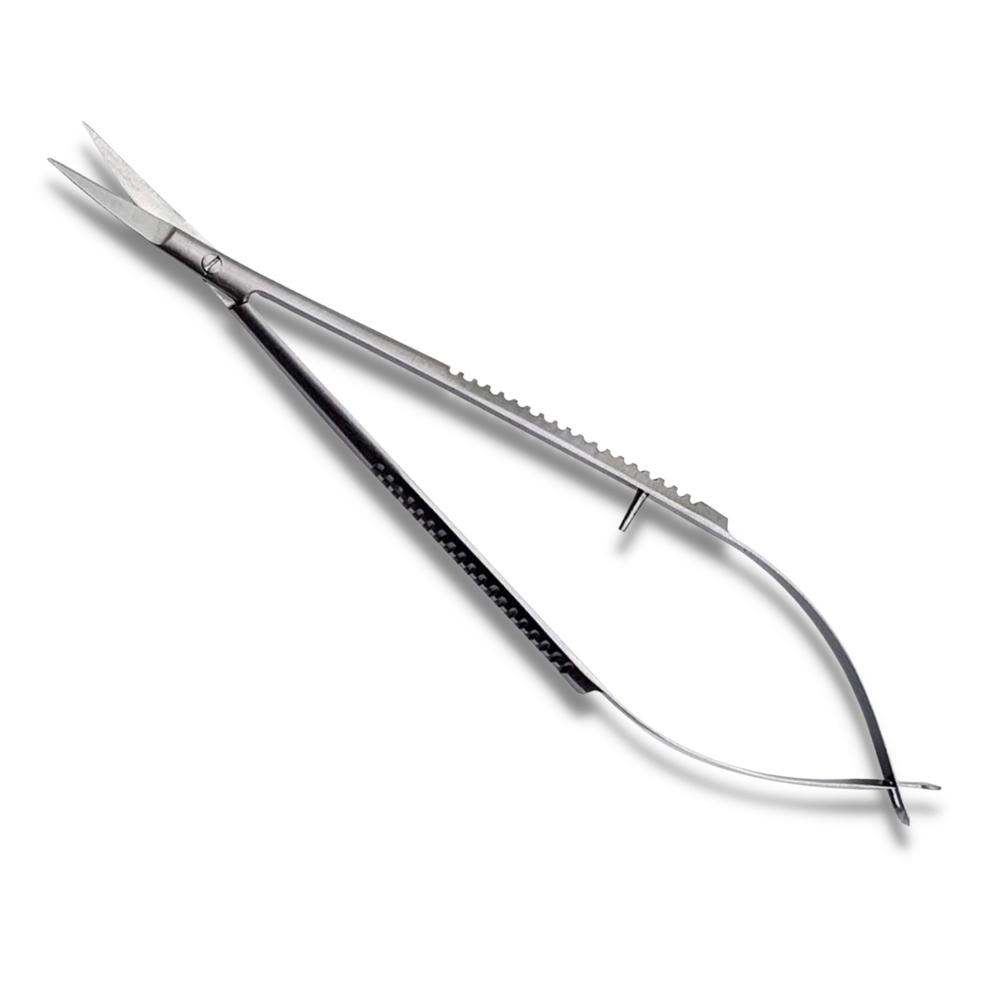Micro Scissors 4.5" Straight Castroviejo Stitch Cutting Embroidery Spring Action Extra Sharp ...