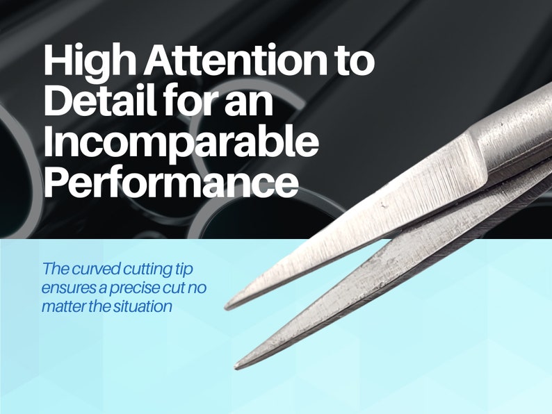 Micro Scissors 4.5" Straight Castroviejo Stitch Cutting Embroidery ...