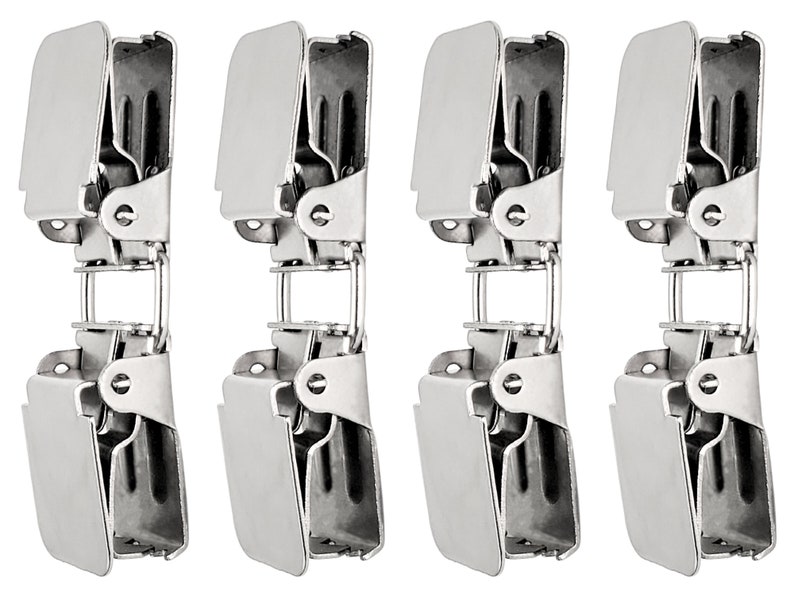 Double Rug Clips 4 Pcs per Pack for Hanging Carpets, Rugs and Quilts ...