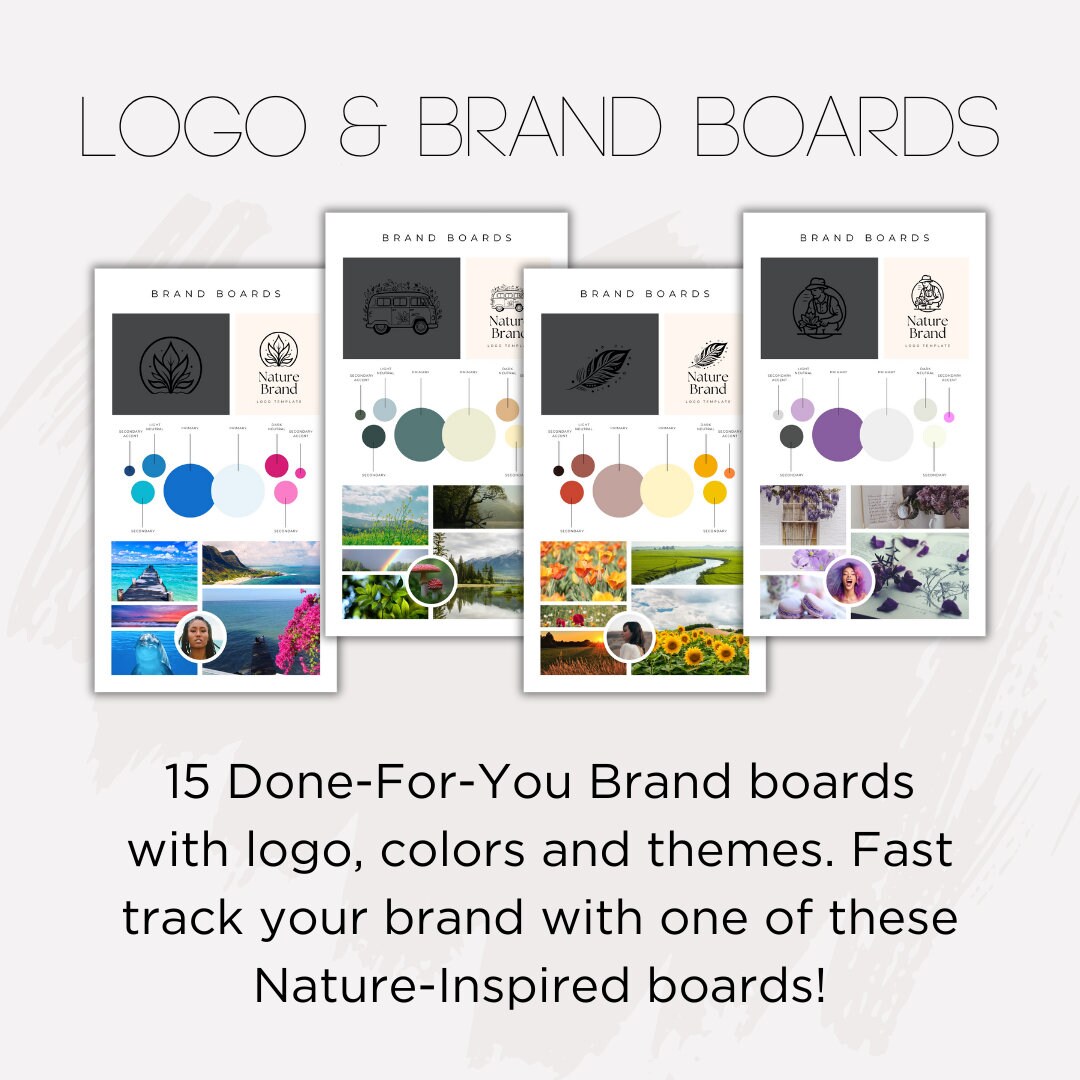 The Brand Bundle INSTANT DOWNLOAD Business Branding, Logo, Branding ...