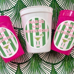 Margs and Matrimony Bachelorette Stadium Cup Favors - Etsy