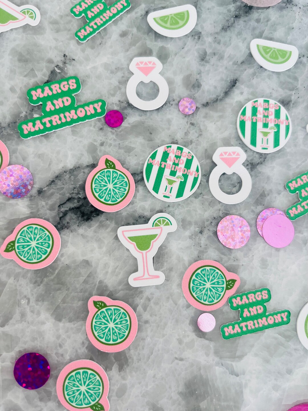 Margs and Matrimony Bachelorette Confetti - Etsy