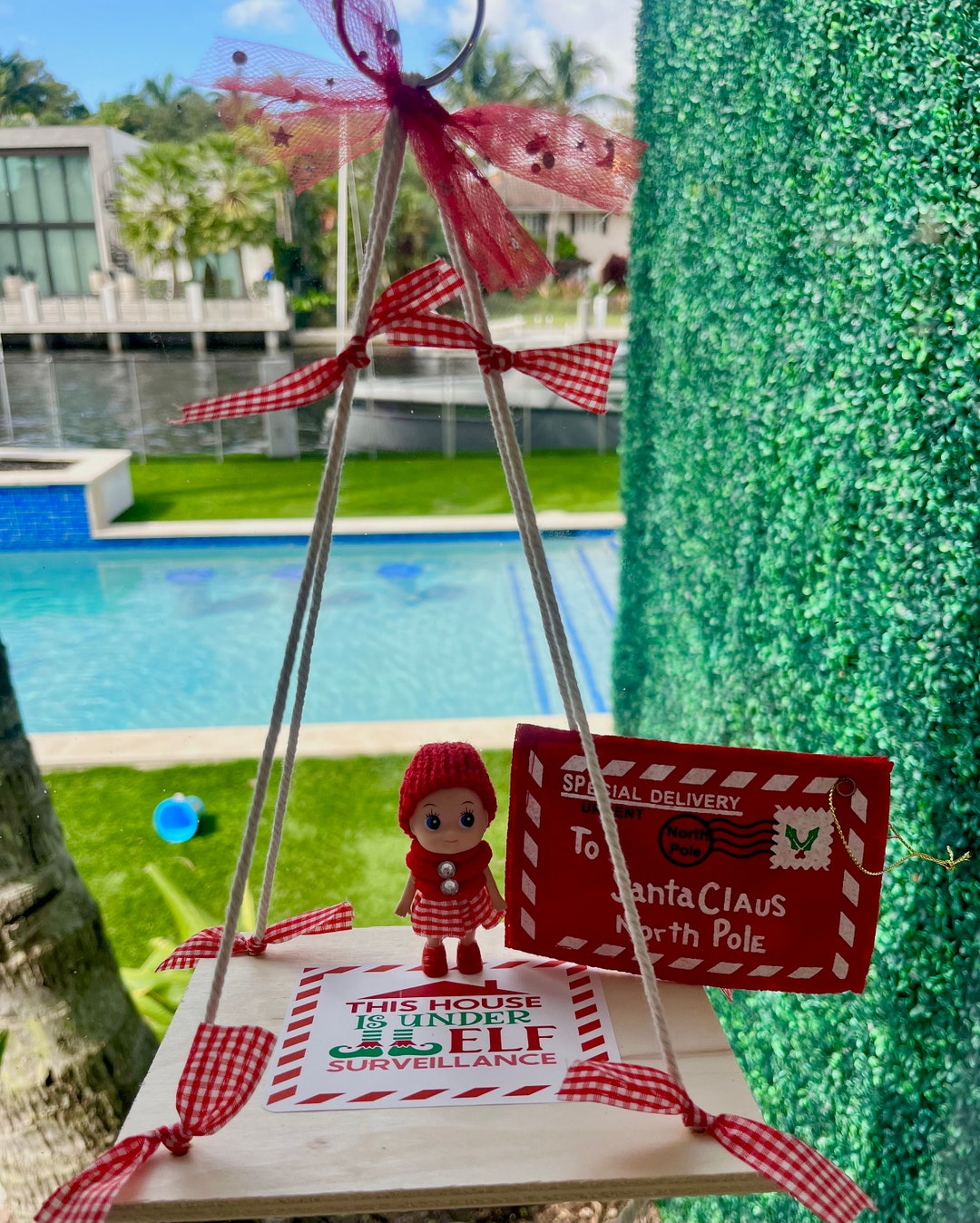 Elf Swing Toddler Elf and Letters to Santa: Elf Gift Set - Etsy