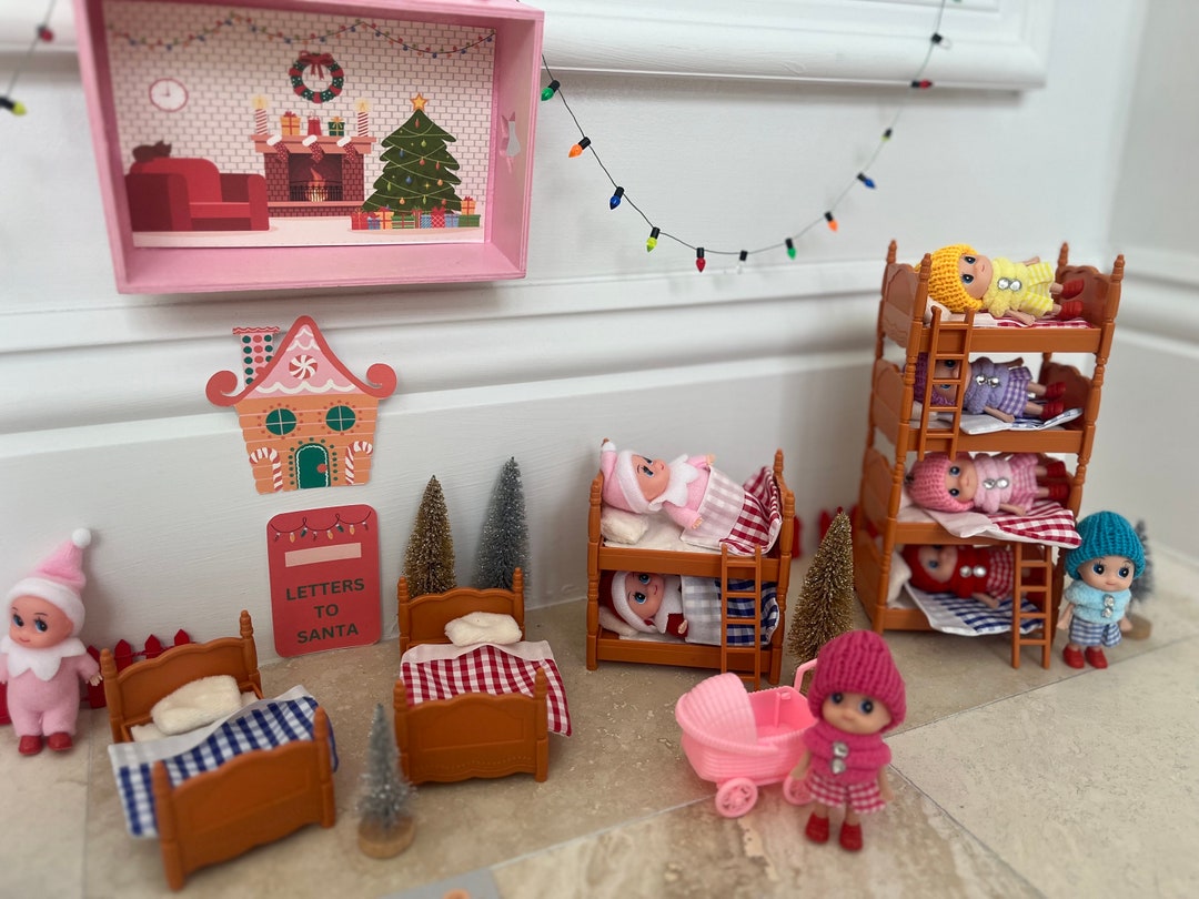 Elf Babies, Elf Toddlers, Elf Bed, Elf Bunk Bed, and or Elf Stroller - Etsy