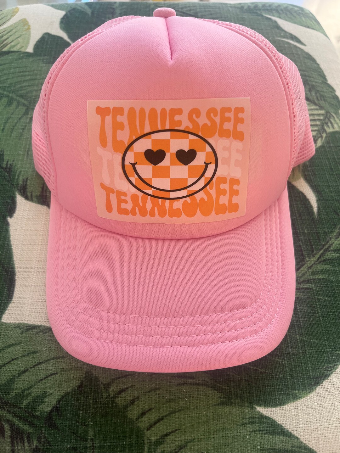 Tennessee Smiley Face Trucker Hat Volunteers University of Tennessee ...