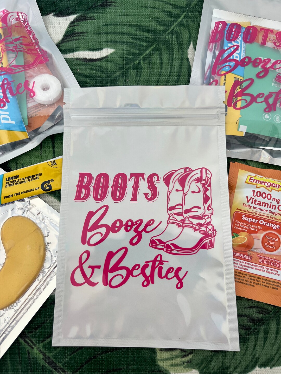 Boots Booze and Besties Party Recovery Bag Nashville - Etsy