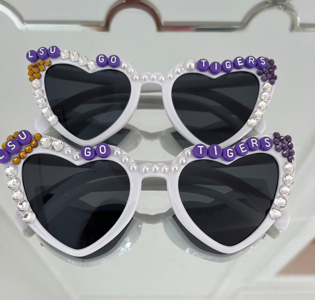 LSU Tigers Louisiana State University Game Day Sunglasses - Etsy