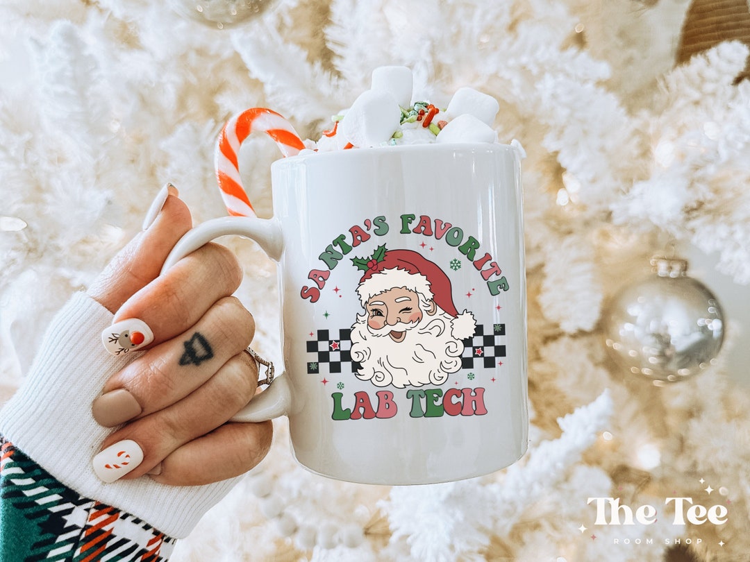Lab Tech Christmas Mug Christmas Gift for Lab Technician - Etsy