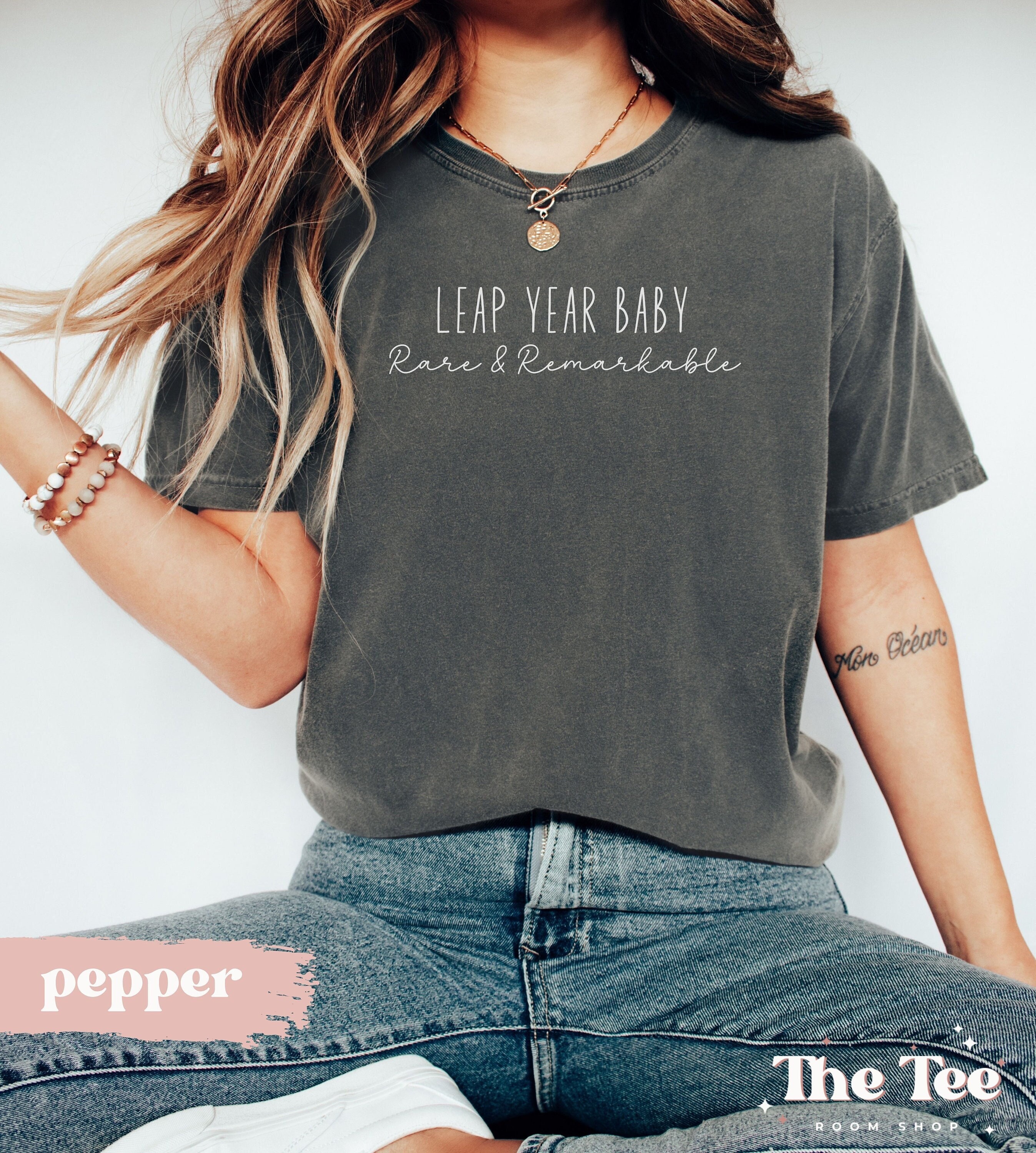 Leap Year Baby Shirt, Comfort Colors Leap Year Tshirt, Leap Year Baby ...