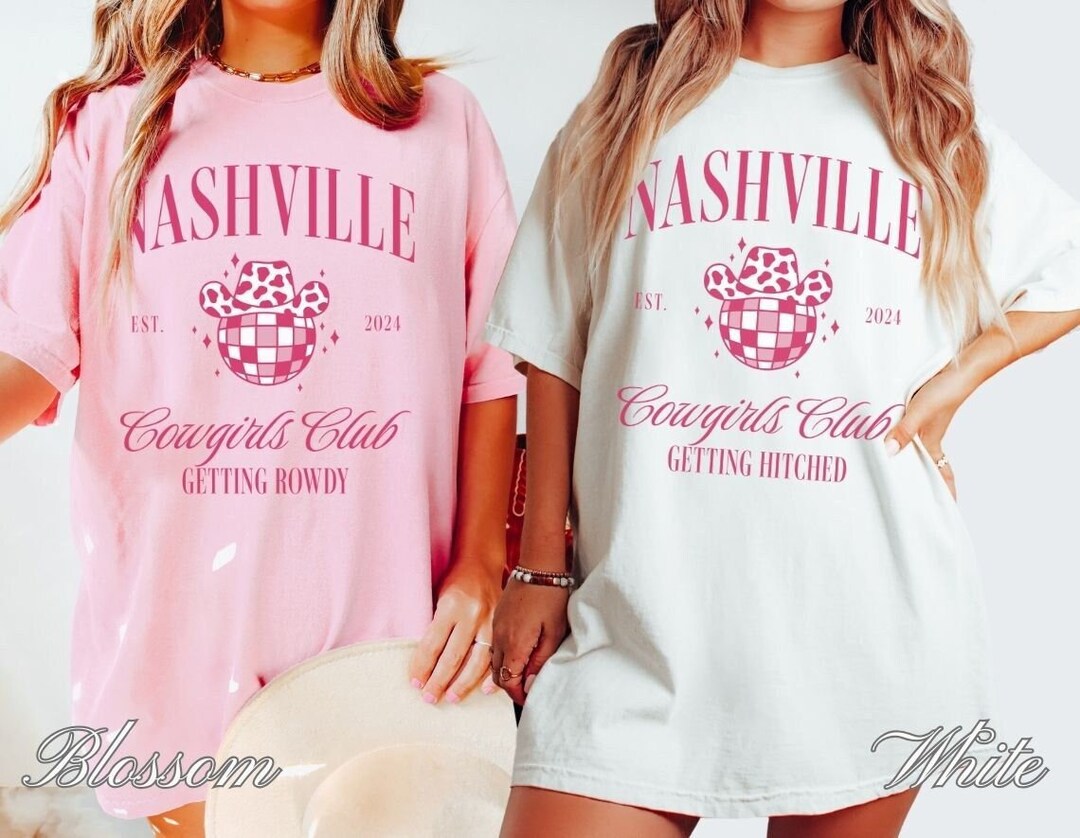 Disco Cowgirl Bachelorette Shirts, Custom Nashville Bachelorette Shirts ...