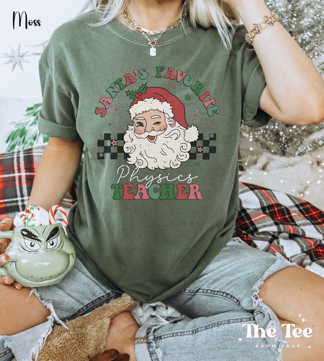 Christmas Physics Teacher Shirt Physics Christmas Shirt - Etsy