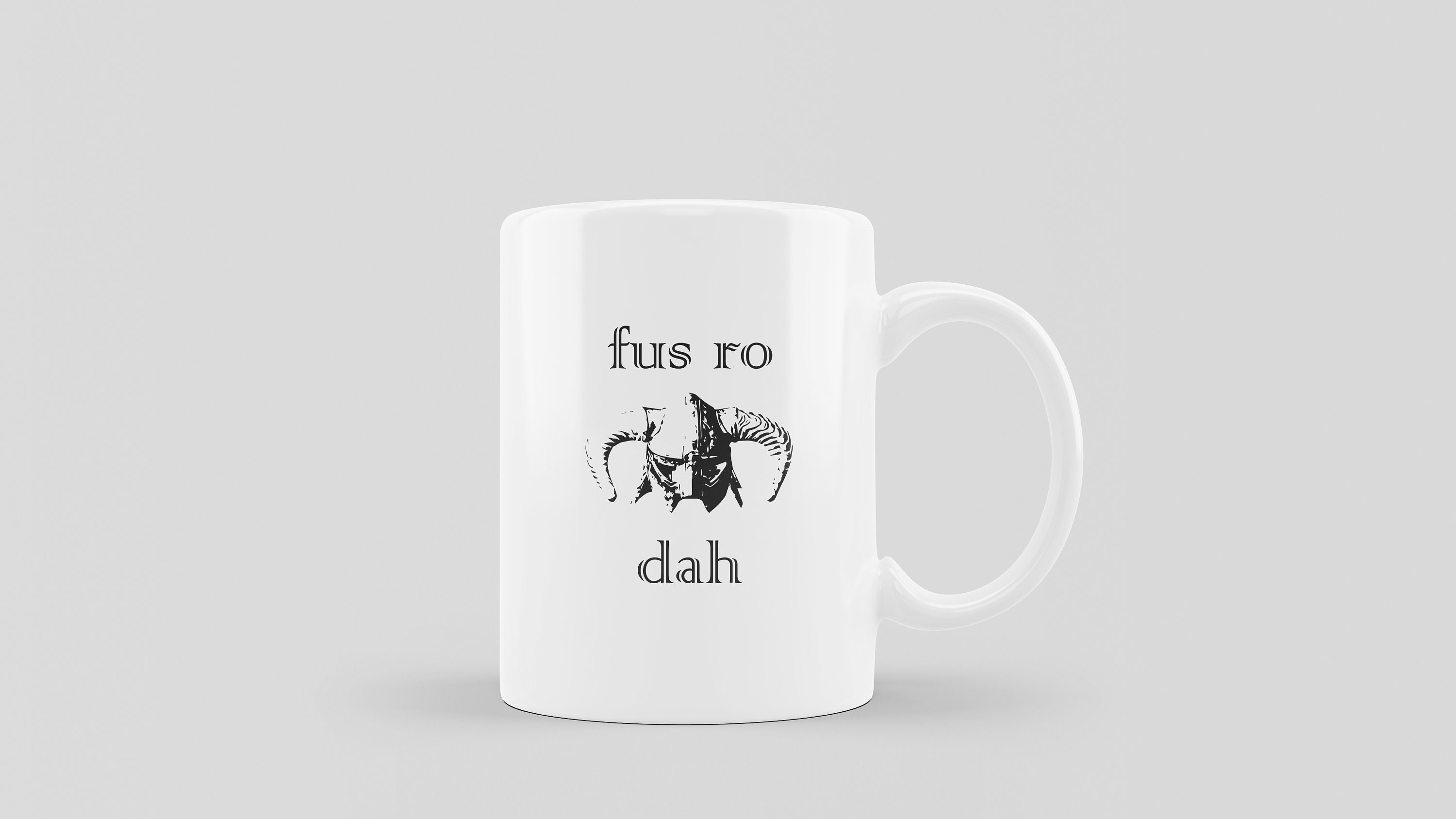 Fus Ro Dah Dragonborn Digital Poster Skyrim Game Quotes - Etsy