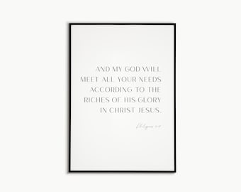 Romans 12:12 | Bible Verse | Minimalist | Simple | Wall Decor ...