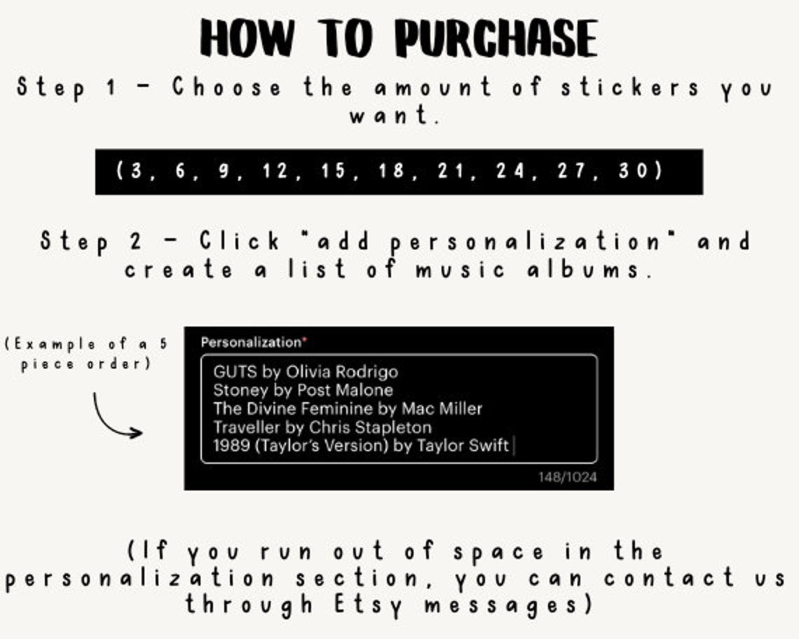 Custom Album Cover Stickers, Music Stickers, Wall Collage, Laptop ...