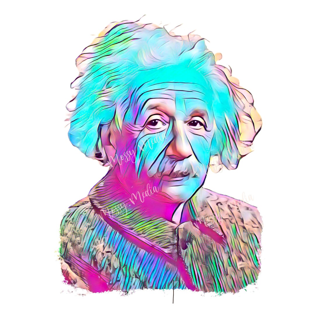 Einstein PNG - Physics PNG - Etsy